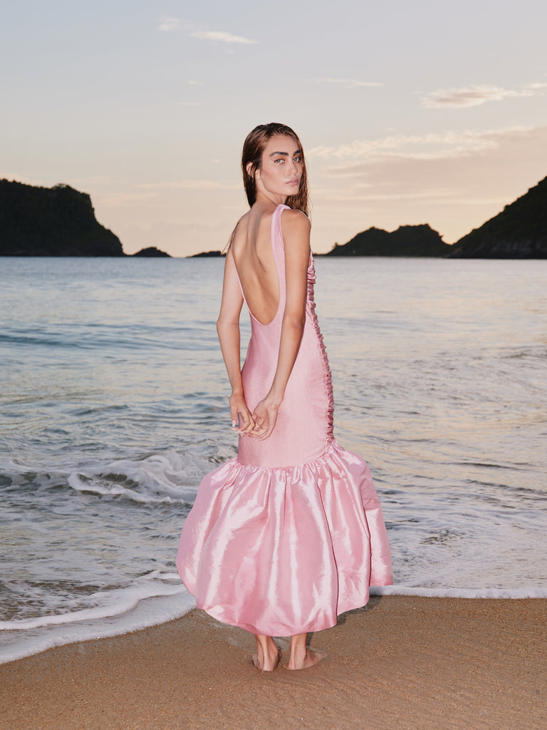 Bahia Dress | Old Rose | Fashionkind