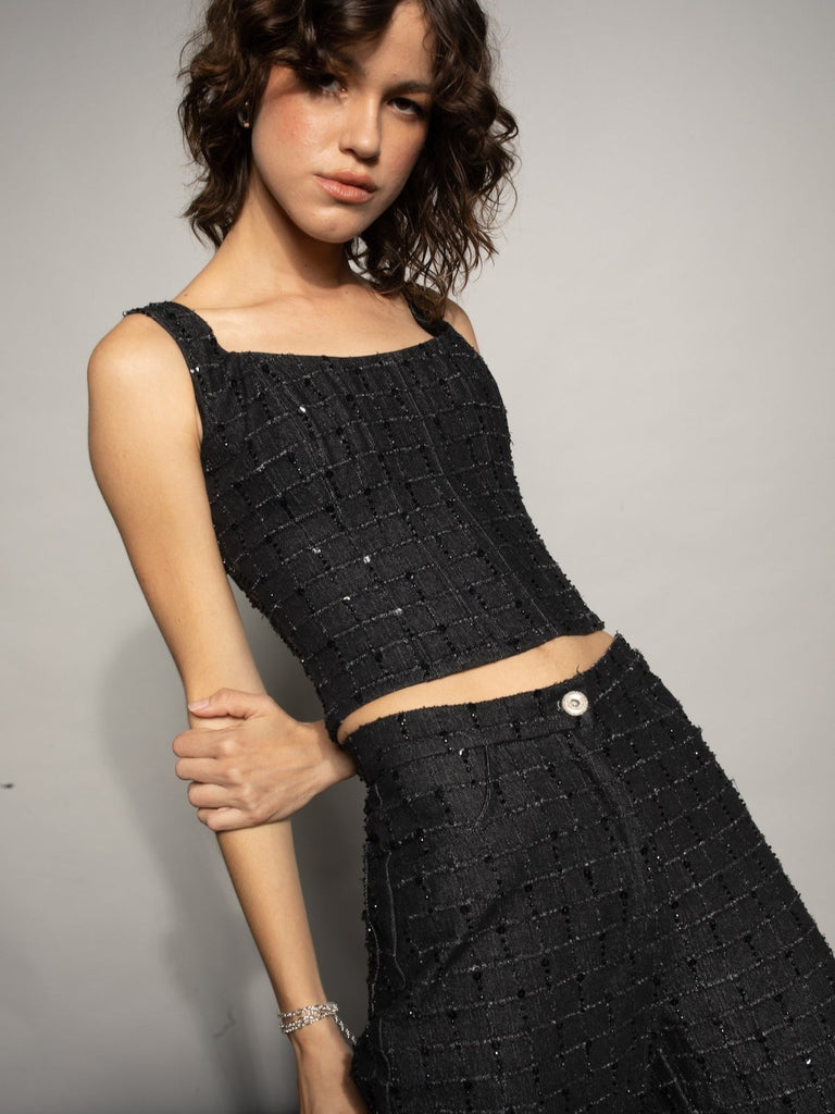 Francesca Miranda | Sloane Corset Top | Black | Fashionkind